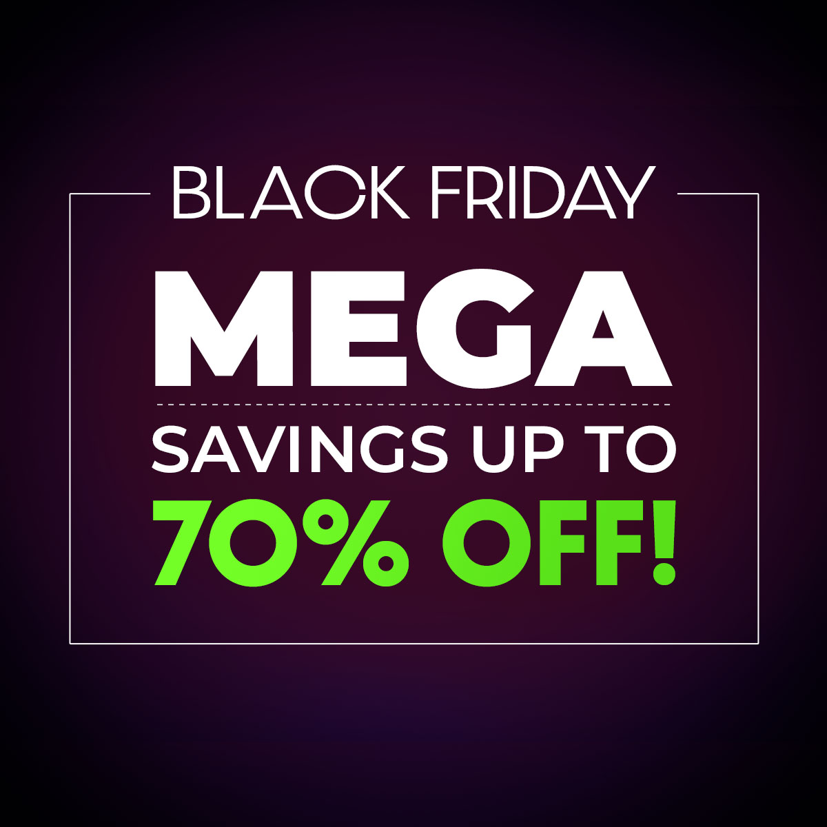 Black Friday Special Deals